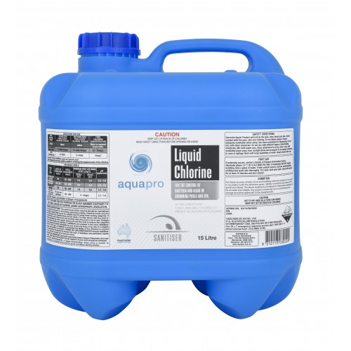 LIQUID POOL CHLORINE 15LT